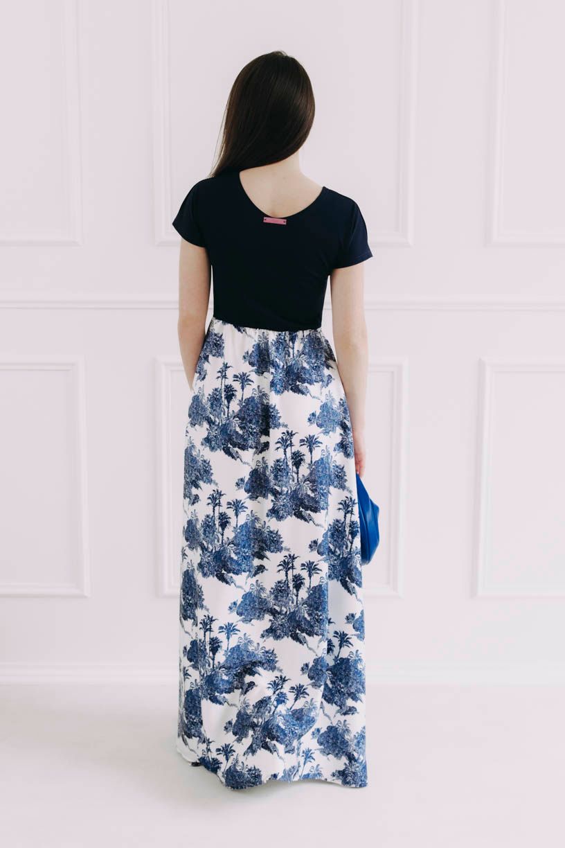 Šaty New Tusha Navy | Buga