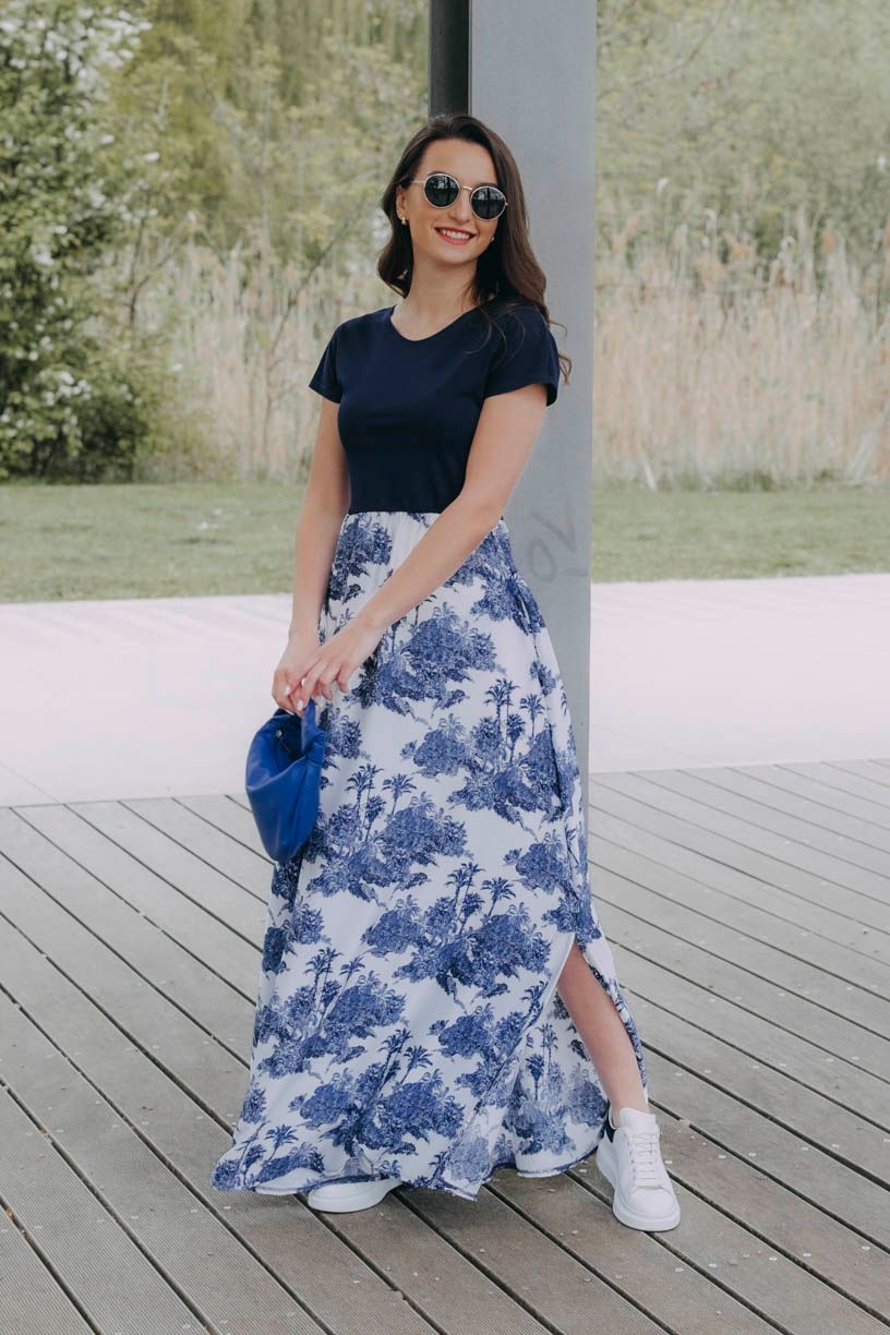 Šaty New Tusha Navy | Buga